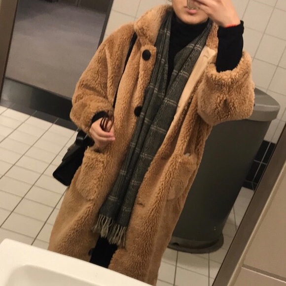 Jackets & Coats | Long Teddy Coat | Poshmark